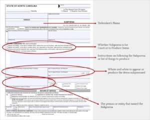 Subpoenas | District Attorney Scott Reilly